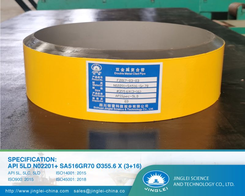 Cra Clad Pipes - Cra Clad and Lined Steel Pipes JLC