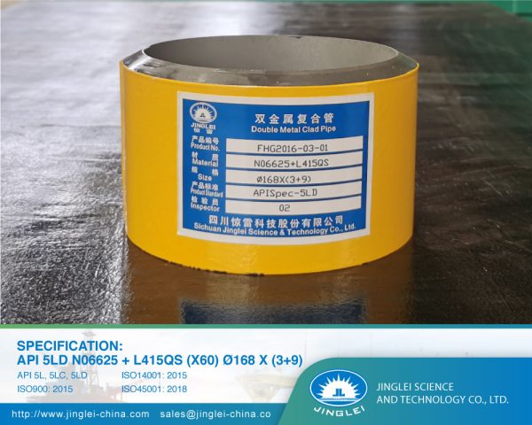 Cra Clad Pipes - Cra Clad and Lined Steel Pipes JLC