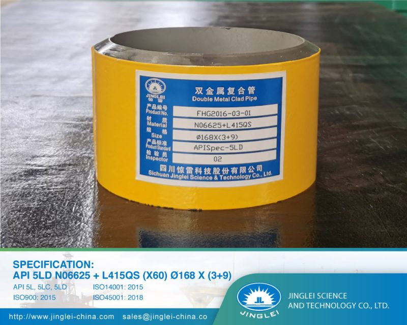 Cra Clad Pipes - Cra Clad and Lined Steel Pipes JLC
