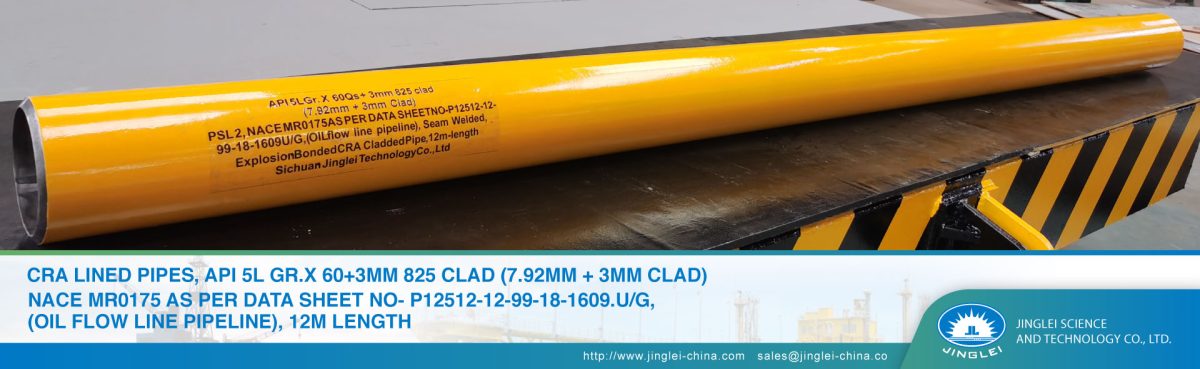 Cra Clad Pipes - Cra Clad and Lined Steel Pipes JLC